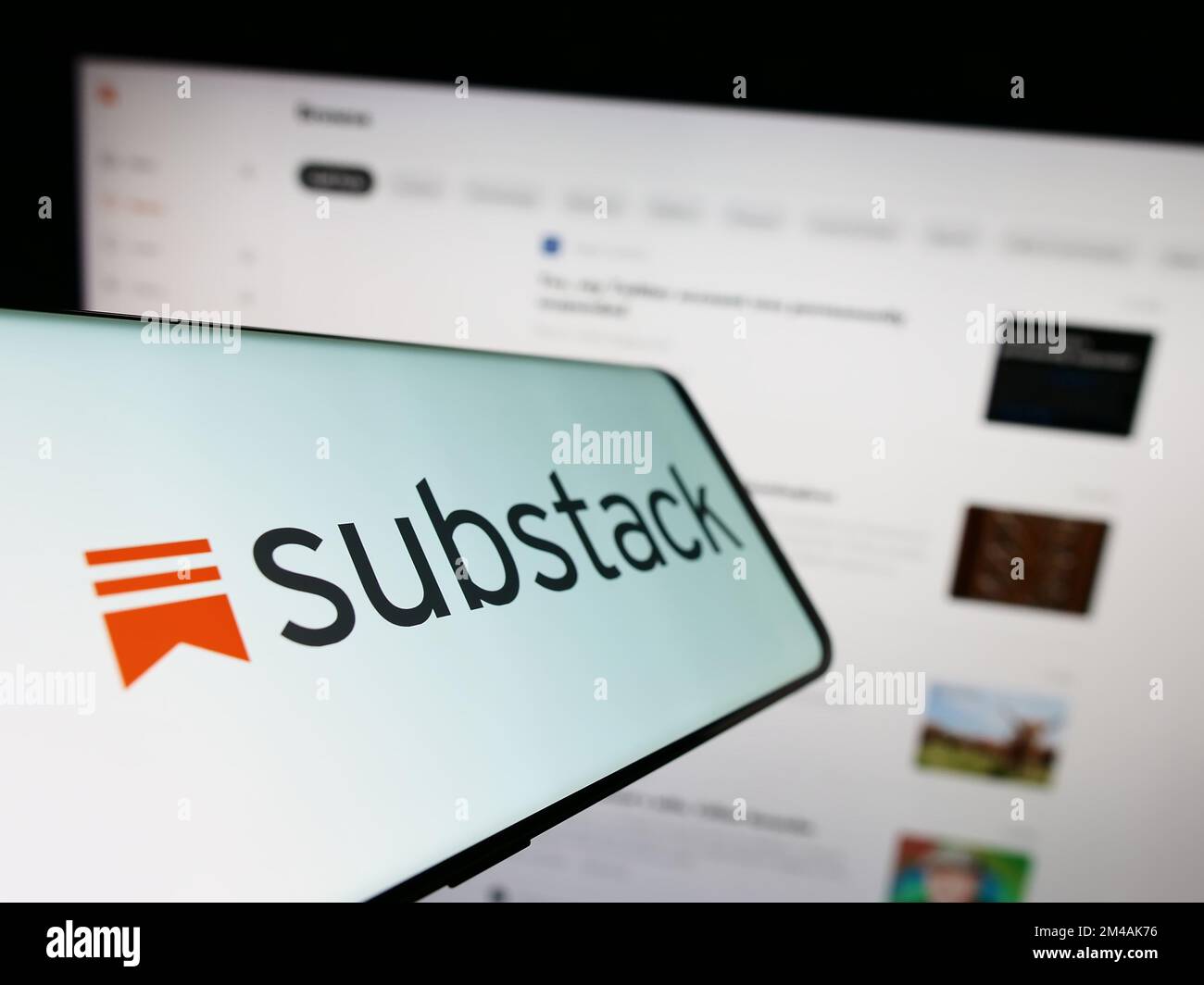 Substack logo hi-res stock photography and images - Alamy