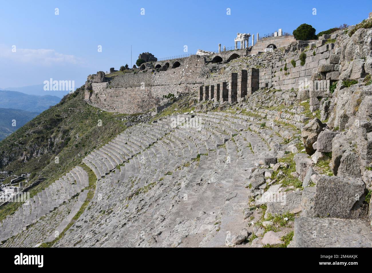 Pergamon amphitheater hi-res stock photography and images - Alamy
