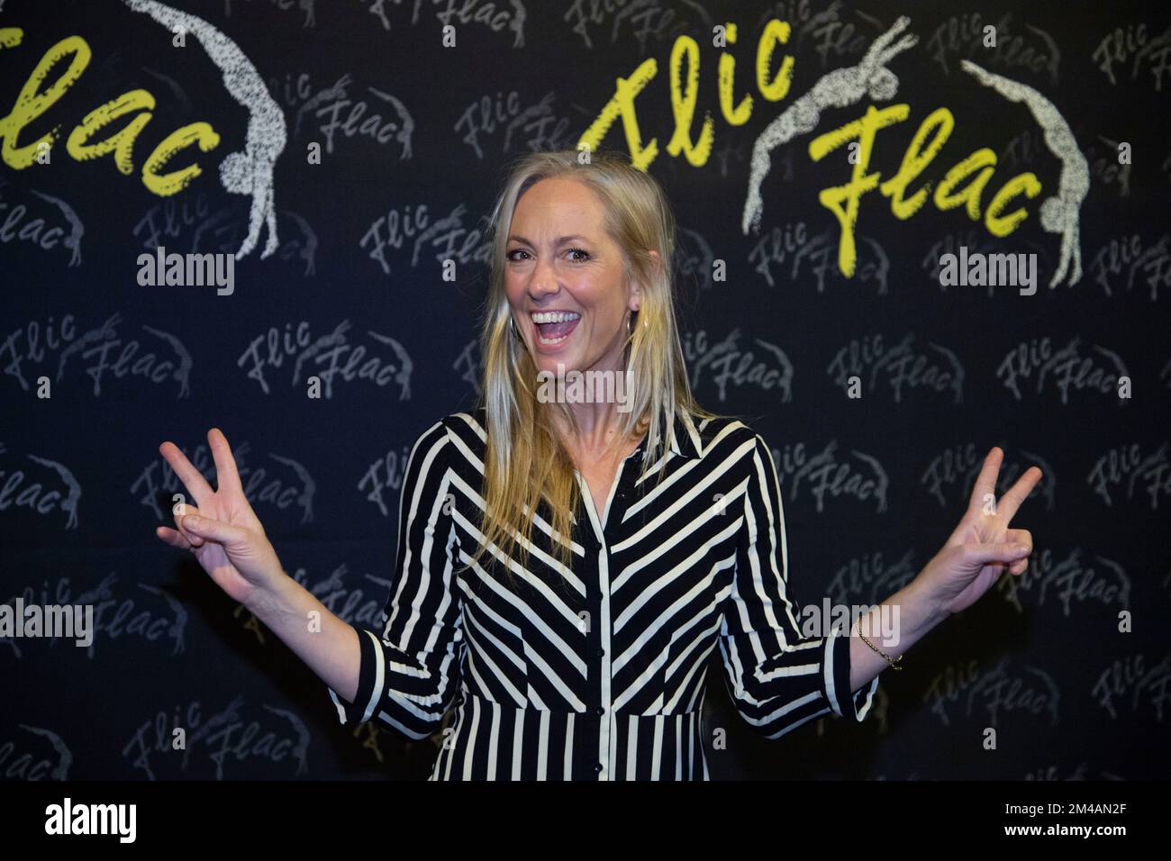 Angela FINGER-ERBEN, presenter, the circus Flic Flac will be making ...