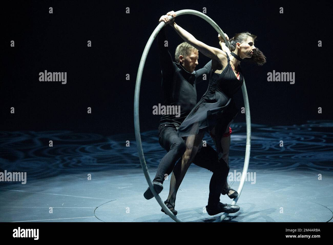 Duisburg, Deutschland. 16th Dec, 2022. The duo ACRORT, CAR-RAD ...