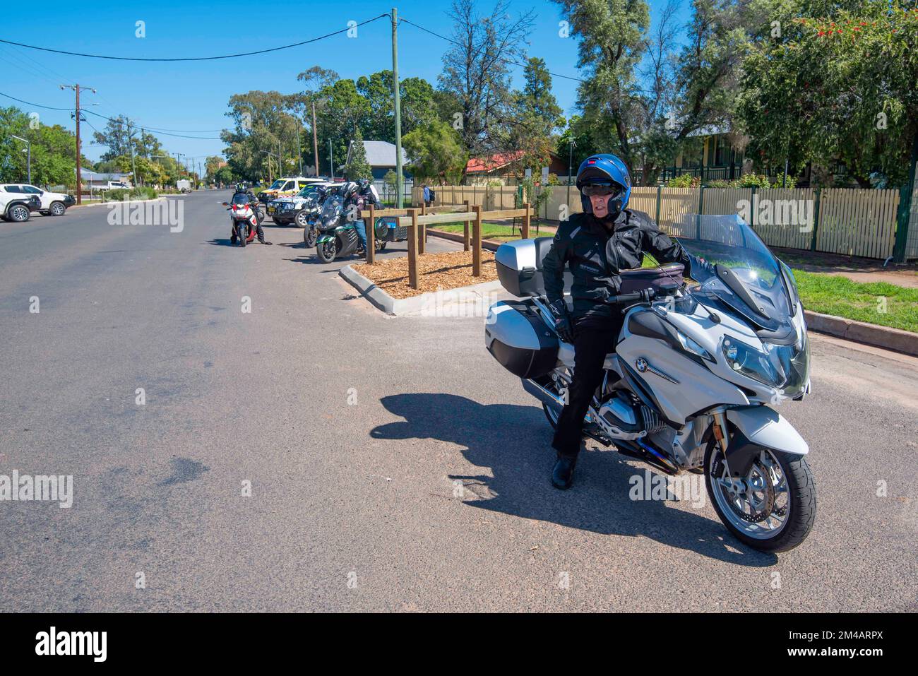 Motorbike touring australia hi-res stock photography and images - Alamy