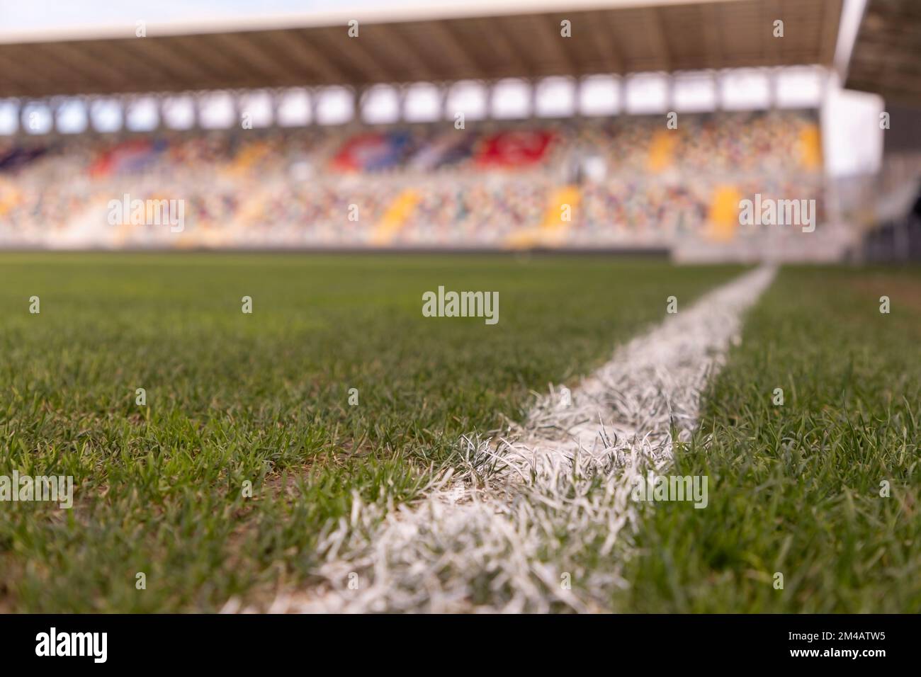 Football corner flag stadium hi-res stock photography and images - Alamy