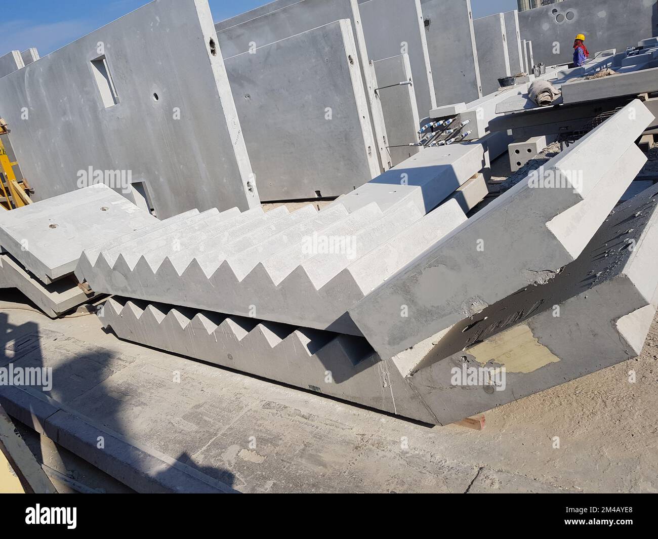 Precast stair hi-res stock photography and images - Alamy