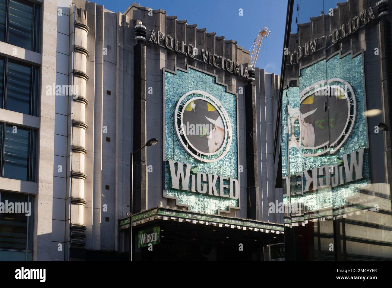 Wicked The Musical, Apollo Victoria Theatre Stock Photo - Alamy