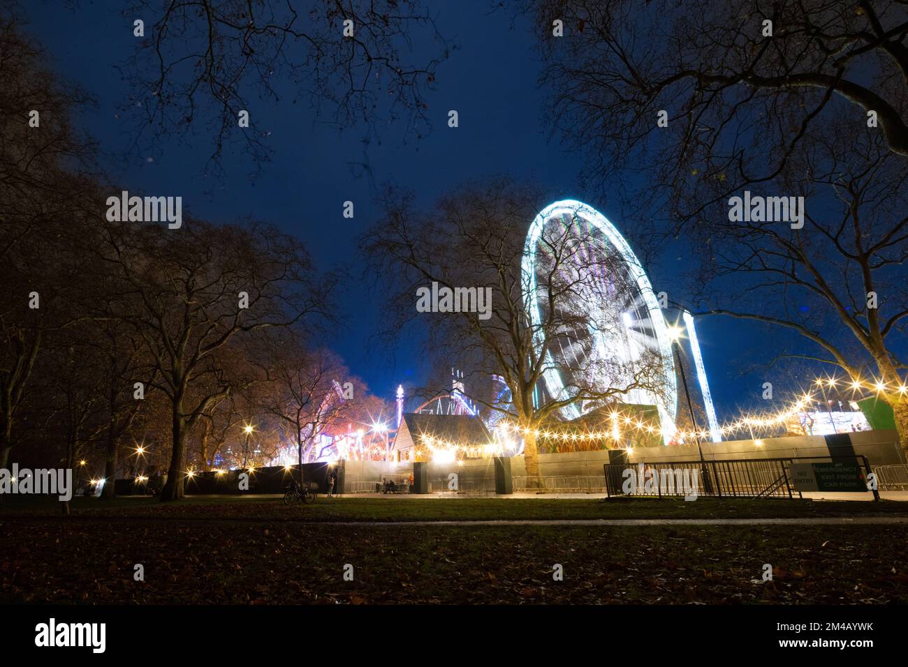 Hyde Park Winter Wonderland, London Stock Photo - Alamy