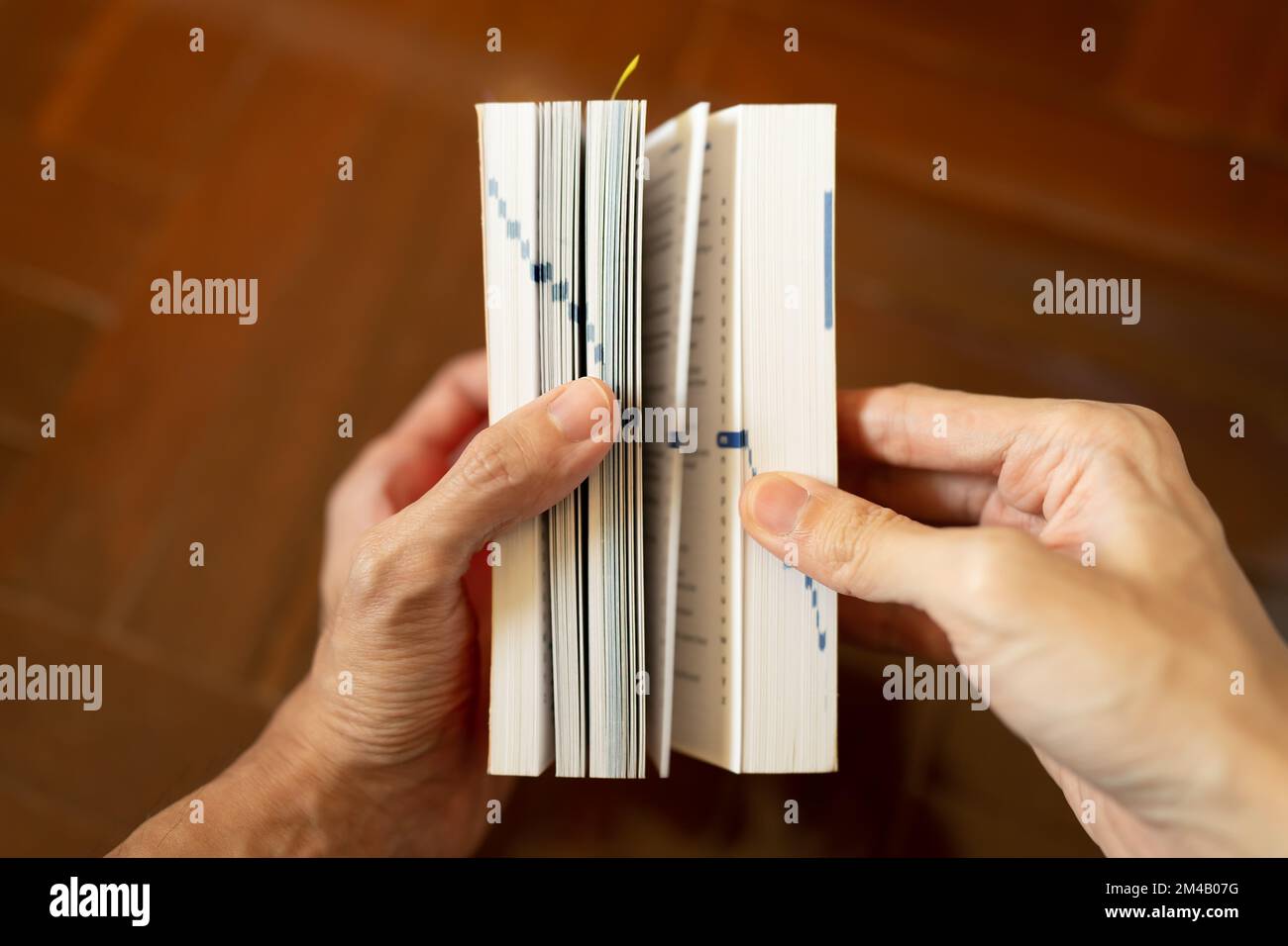 Man reading dictionary hi-res stock photography and images - Alamy