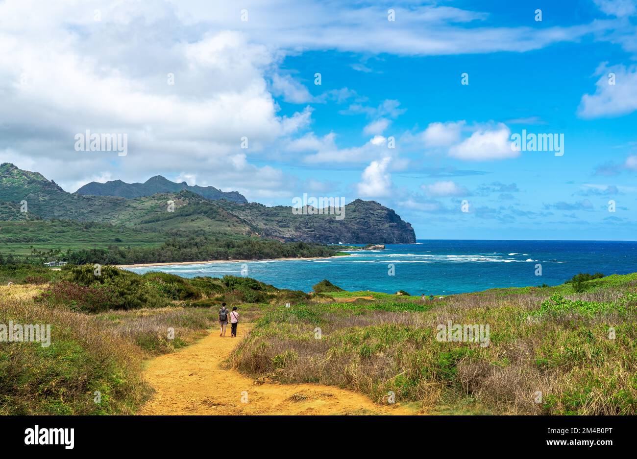 An aerial view of an island Stock Photo - Alamy