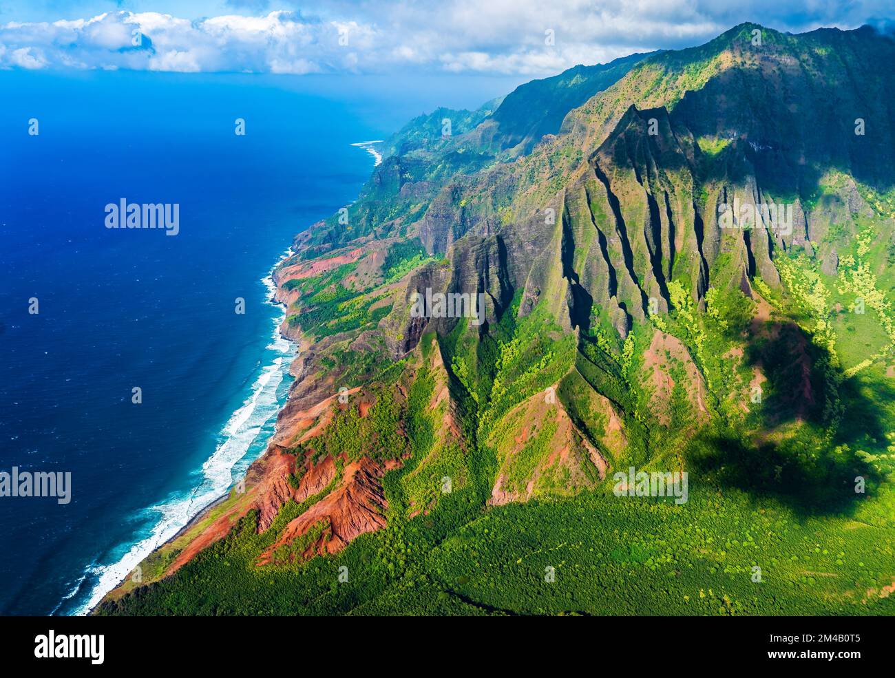 An aerial view of an island Stock Photo - Alamy