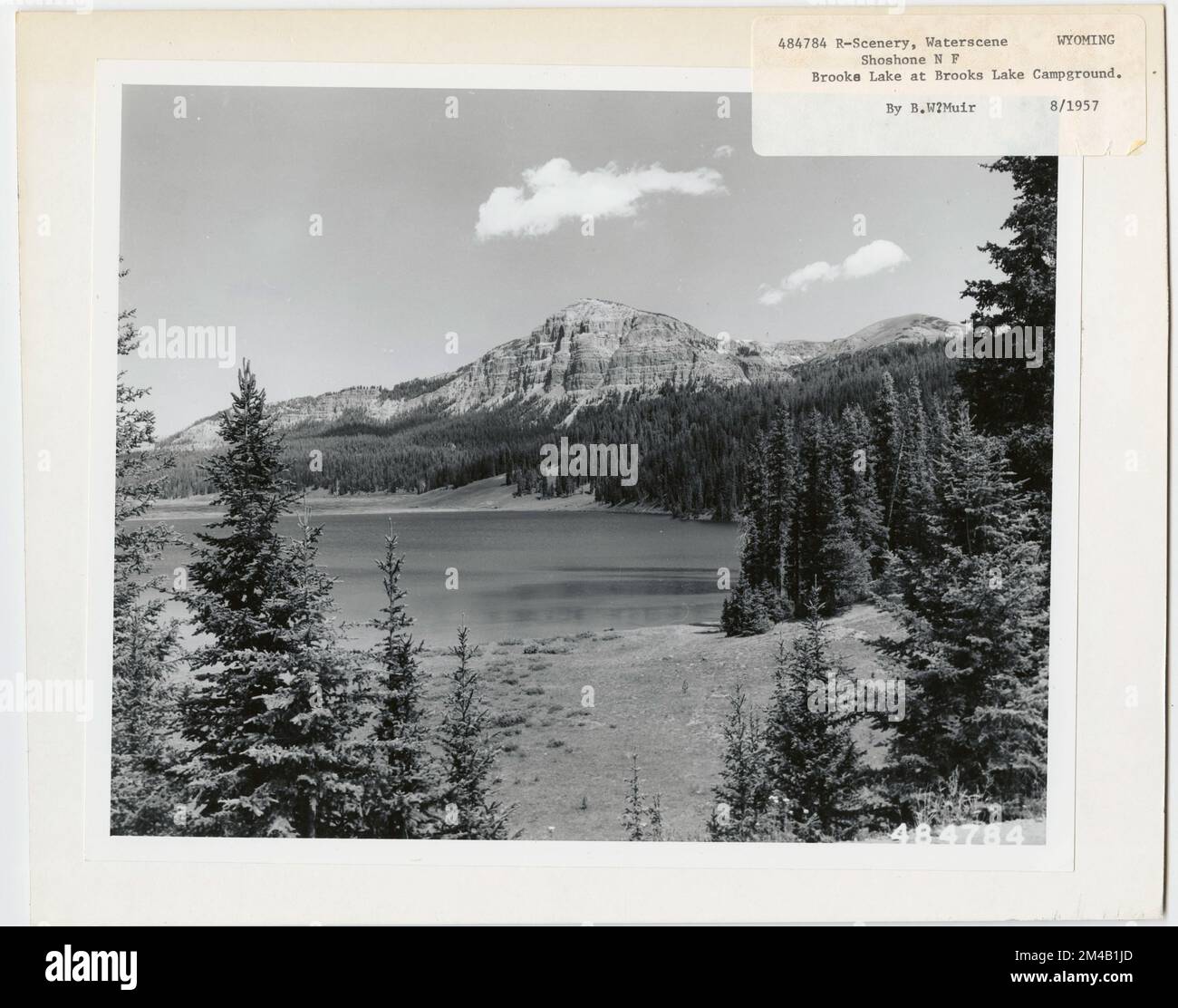 Lake Scenes - Wyoming. Photographs Relating to National Forests ...
