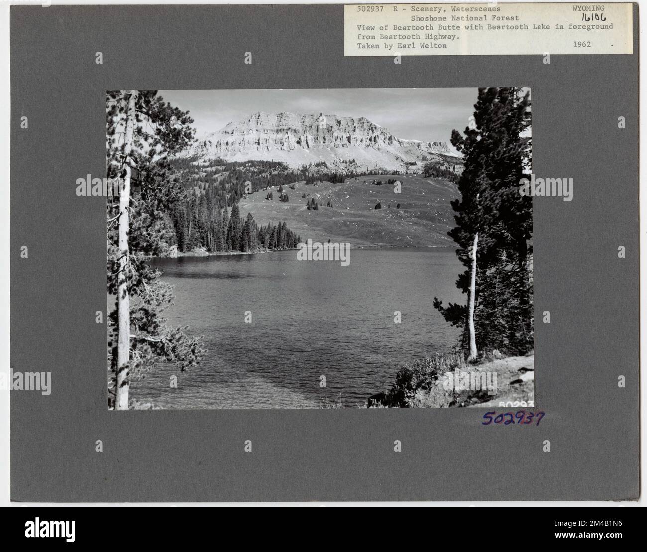 Lake Scenes - Wyoming. Photographs Relating to National Forests ...