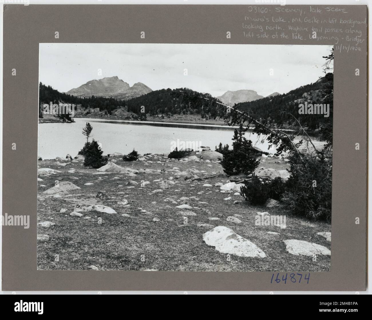 Lake Scenes - Wyoming. Photographs Relating to National Forests ...