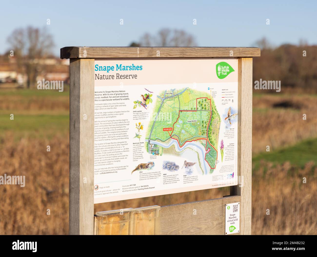 Snape marshes nature reserve hi-res stock photography and images - Alamy