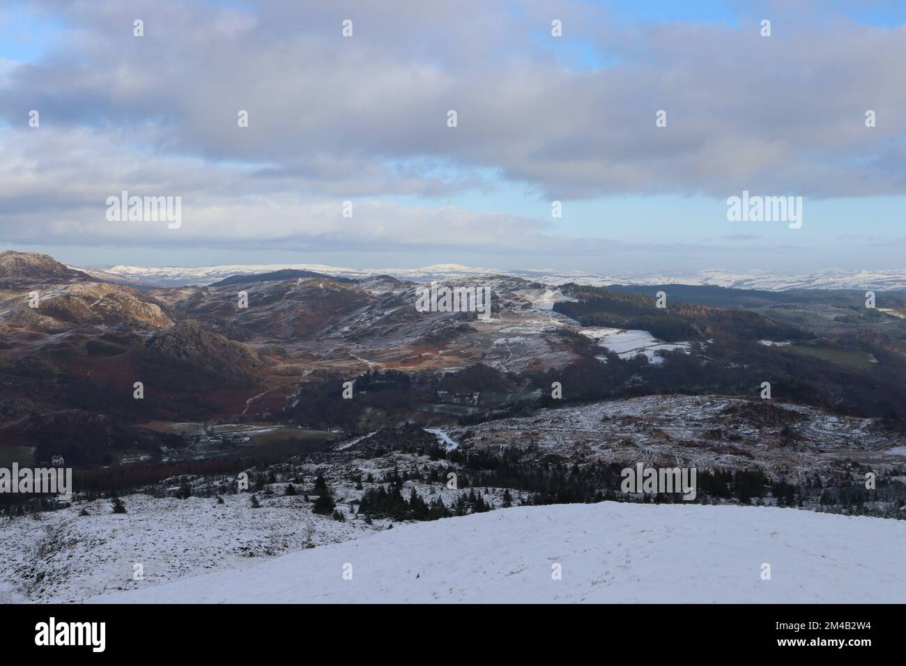 snowdonia snowdon winter wales Stock Photo - Alamy
