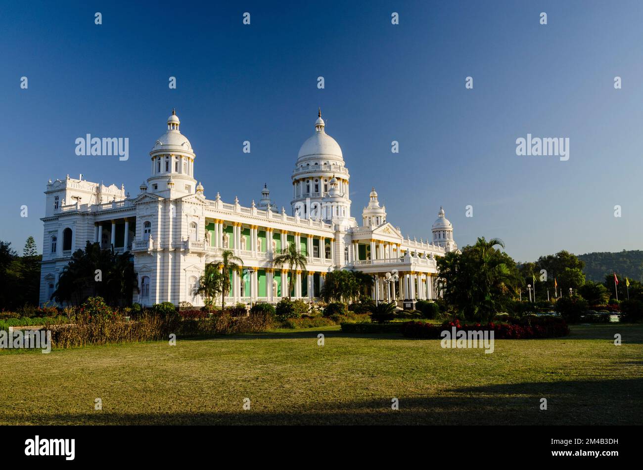 Lalitha Mahal Palace Hotel outside of Mysore. Mysore , India Stock ...