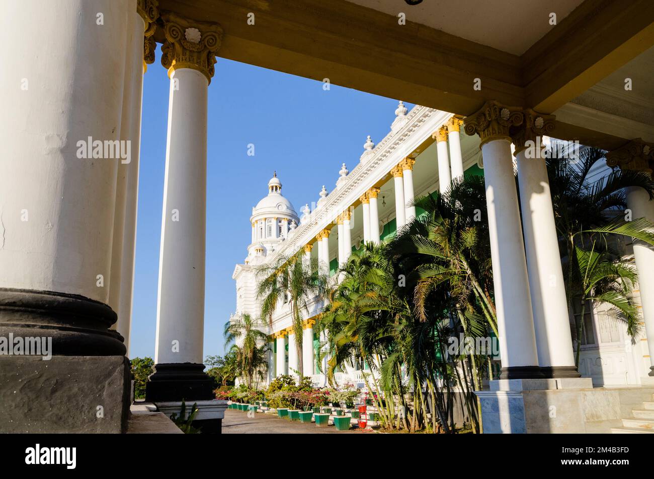 Lalitha Mahal Palace Hotel outside of Mysore. Mysore , India Stock ...