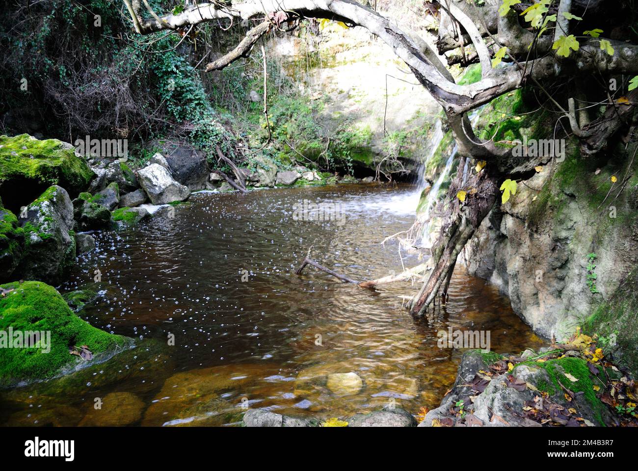The river of Badde Manna valley Stock Photo - Alamy