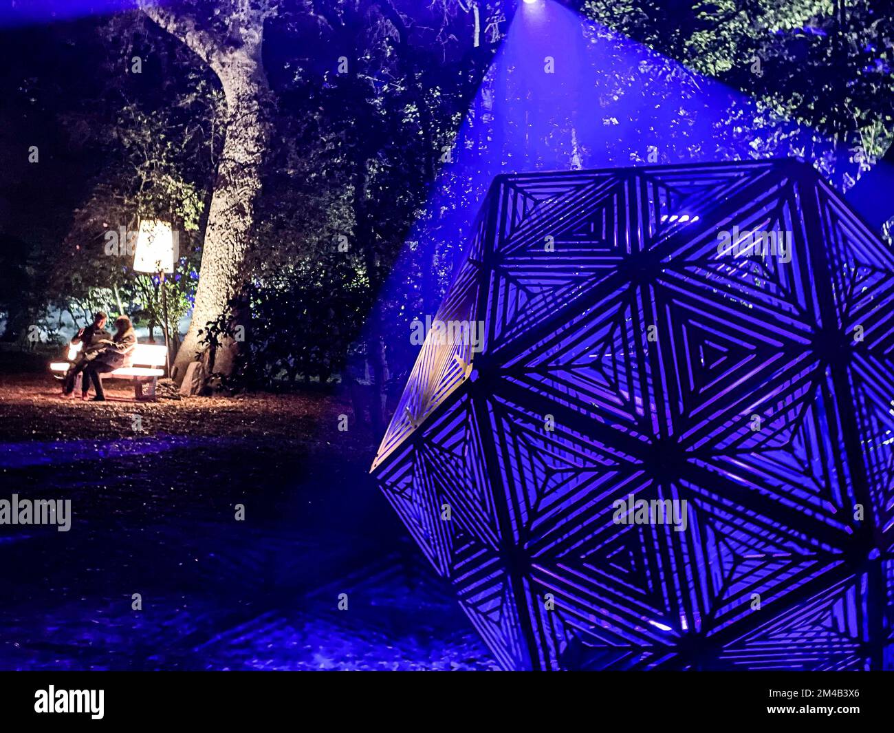 Lighted bench hi-res stock photography and images - Alamy