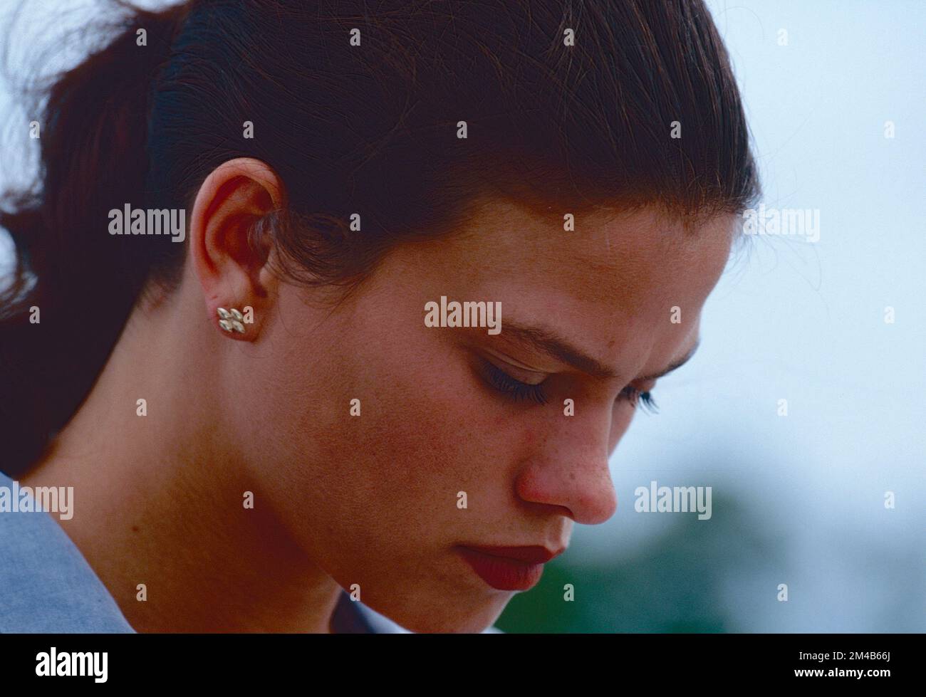 American-Italian actress Demetra Hampton in the movie Kreola, Santo ...