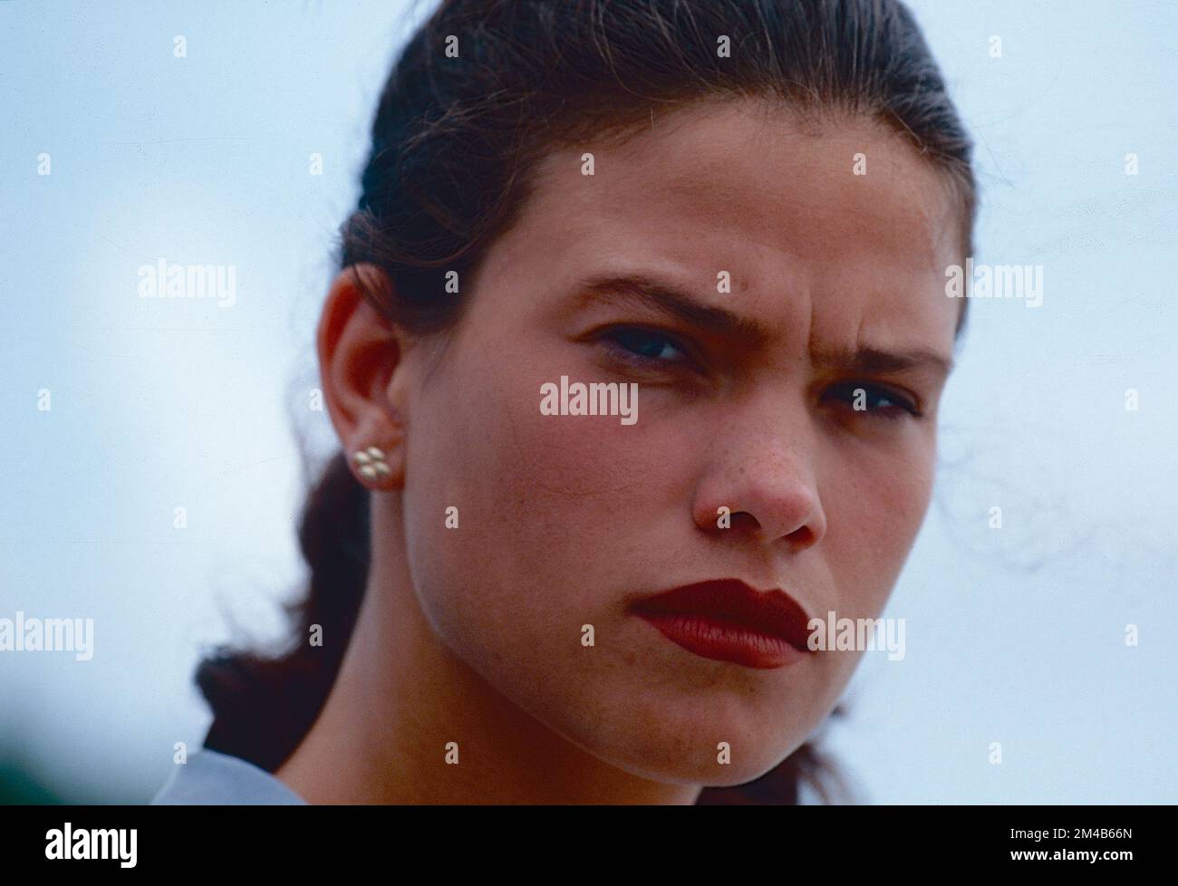 American-Italian actress Demetra Hampton in the movie Kreola, Santo ...