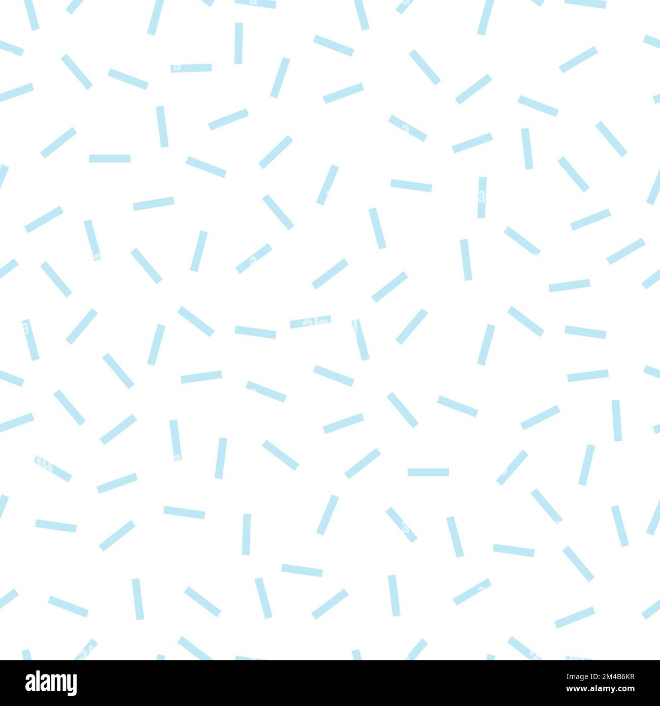 Straight line sprinkles background. Memphis style dash seamless vector ...