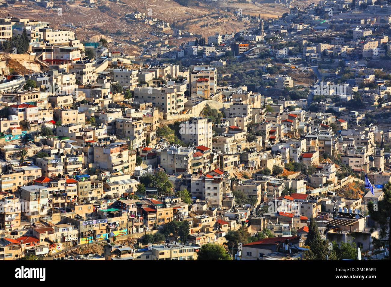 Jerusalem hillside neighborhood hi-res stock photography and images - Alamy