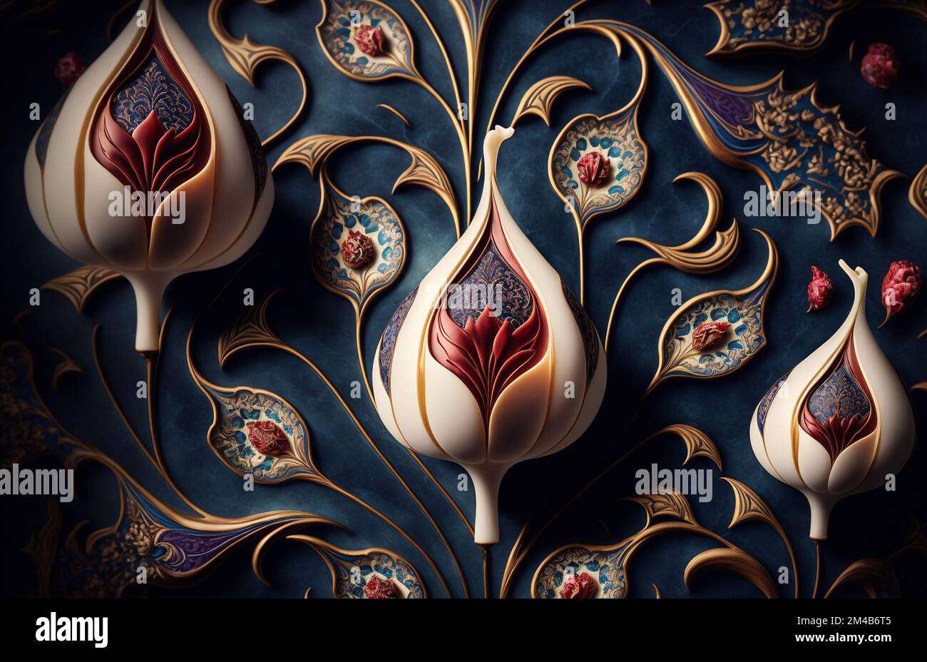 Turkish ebru art hi-res stock photography and images - Alamy