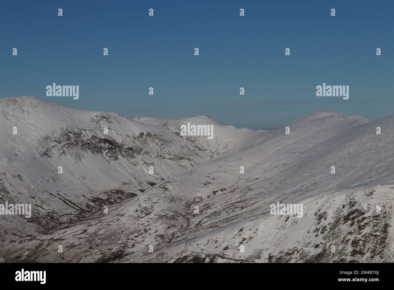 snowdonia snowdon winter wales Stock Photo - Alamy