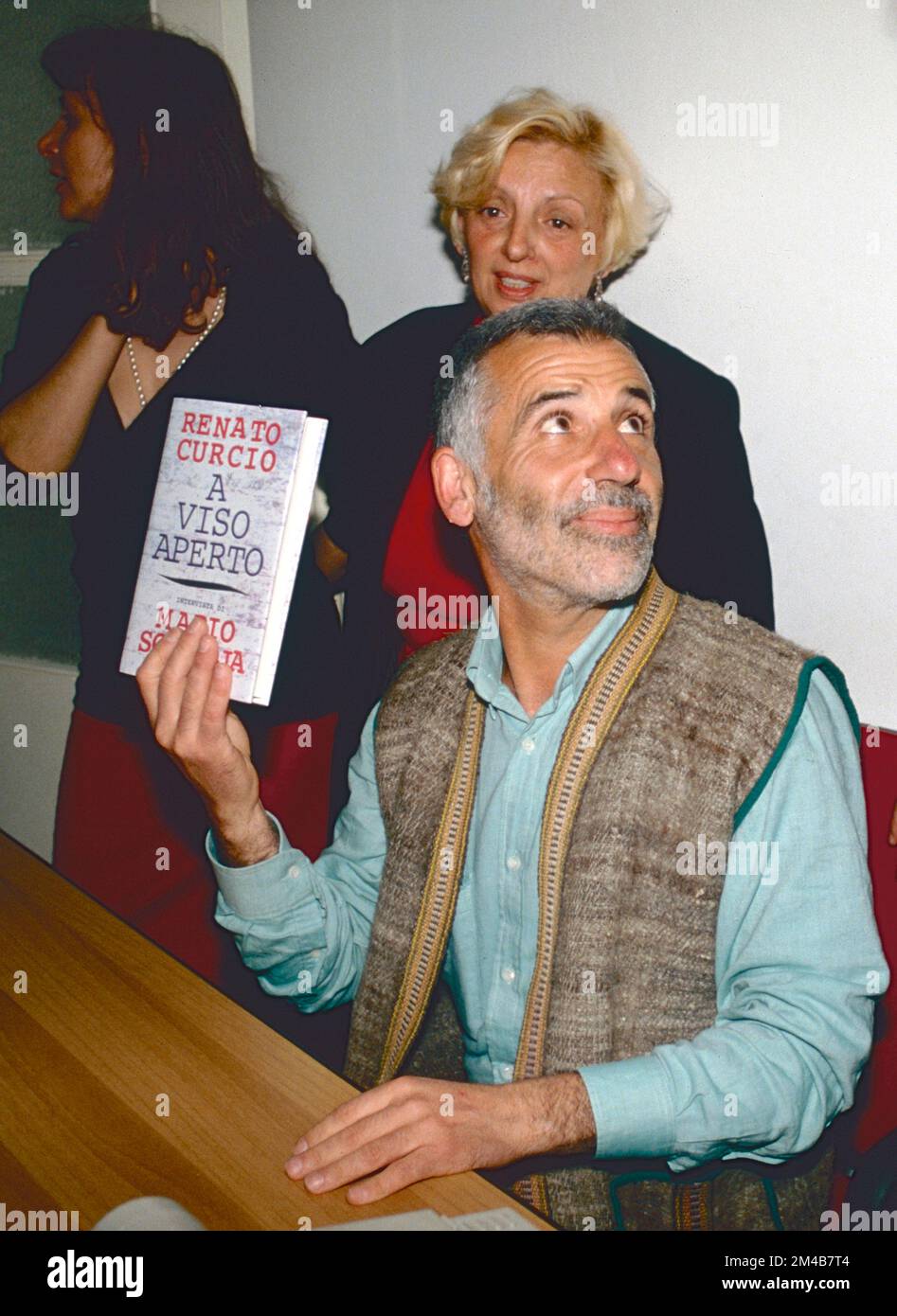 Italian former terrorist leader of the Red Brigates and author Renato ...