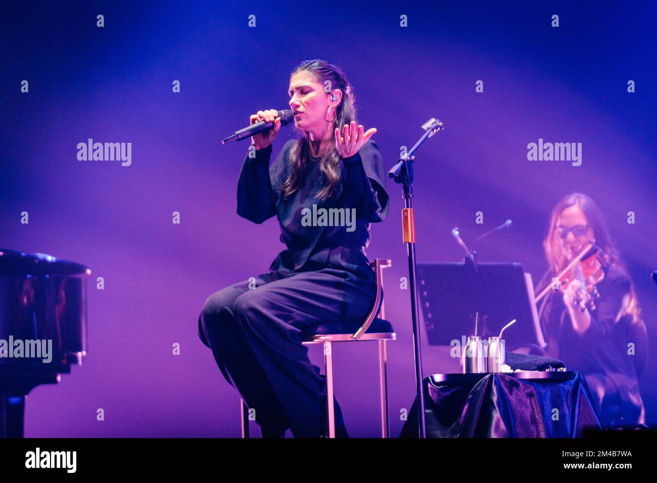 Teatro Arcimboldi, Milano, Italy, December 09, 2022, Elisa on stage ...