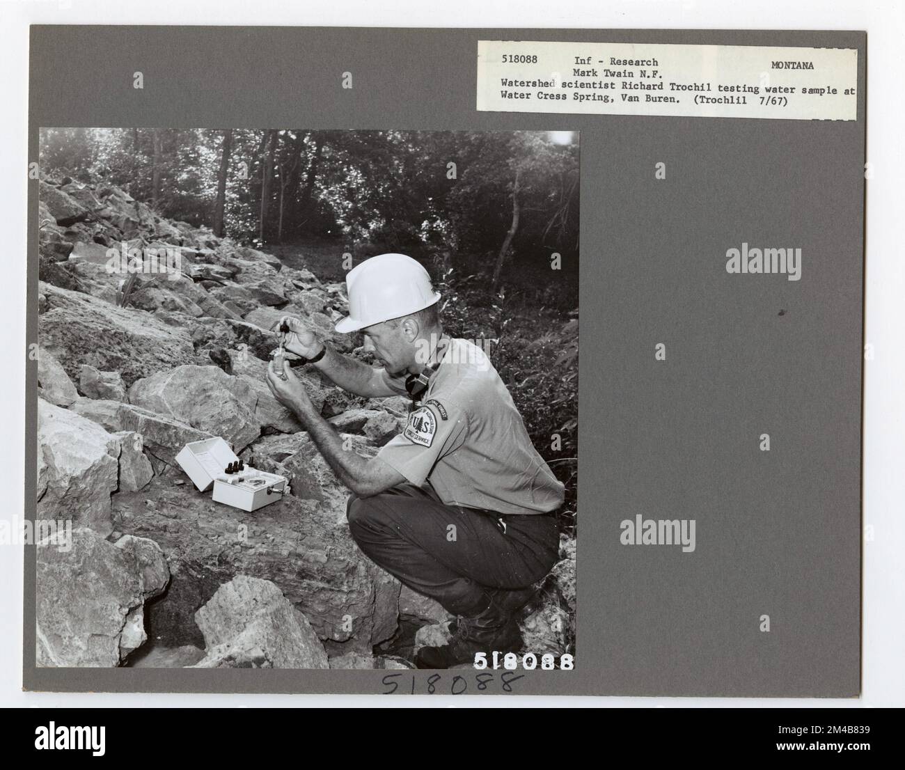 Streamflow Studies - Montana. Photographs Relating to National Forests ...