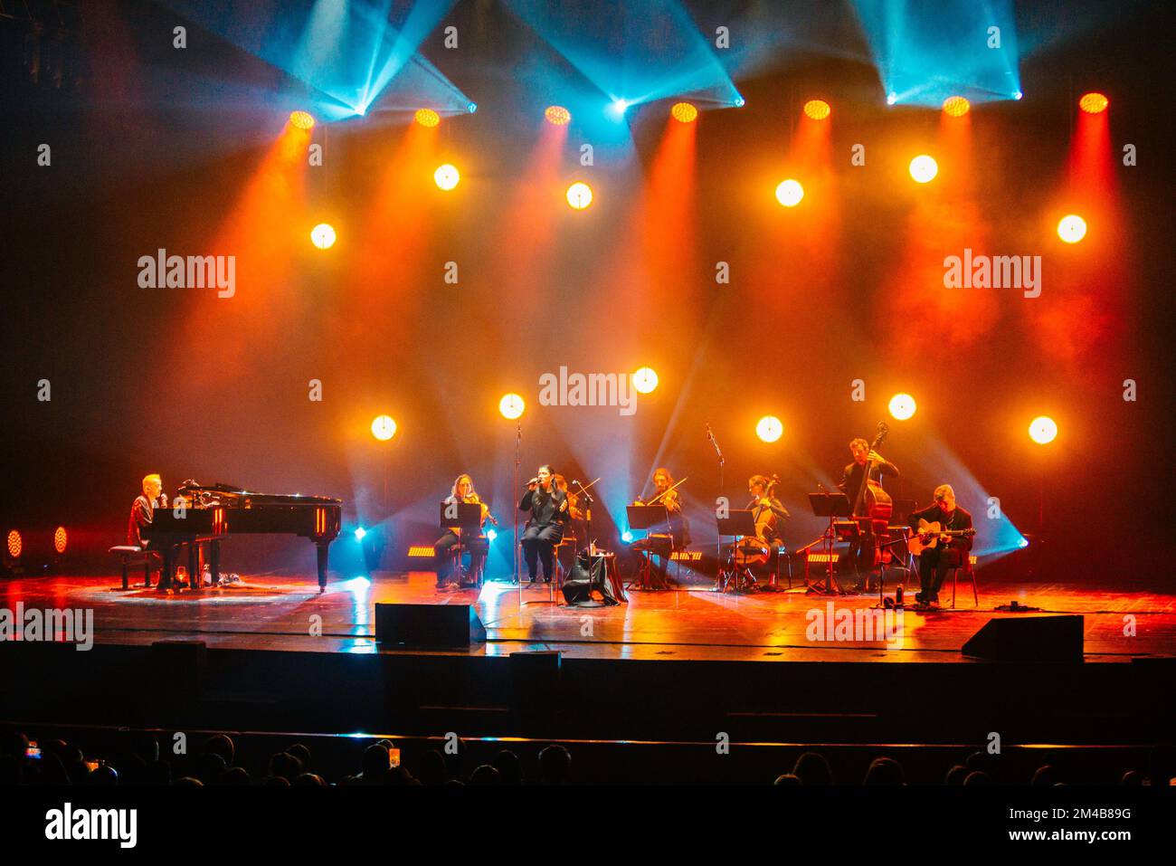 Teatro Arcimboldi, Milano, Italy, December 09, 2022, Elisa on stage ...