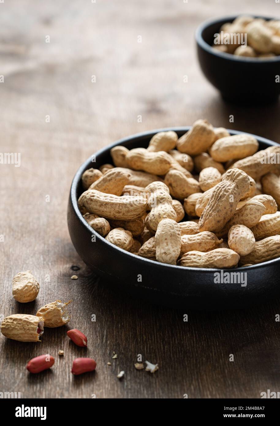 Organic unpeeled peanuts in hi-res stock photography and images - Alamy