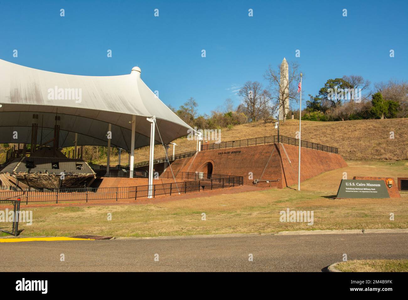 Vicksburg, USA – December 1, 2022 - USS Cairo Museum at Vicksburg ...