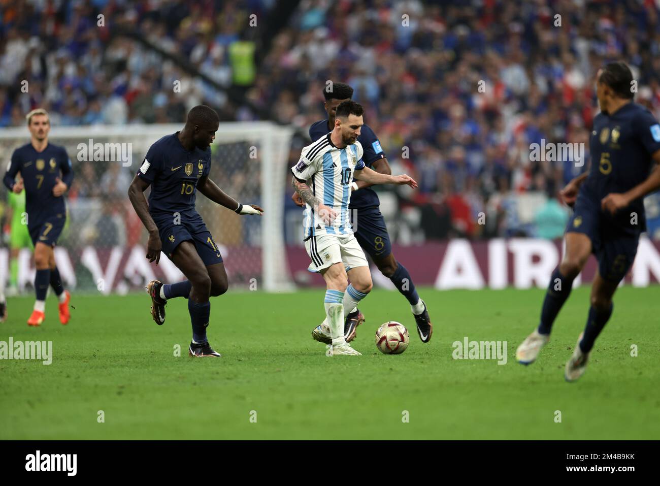 Lusail, Qatar. Fifa World Cup. Match 64. Argentina vs France. 18th ...