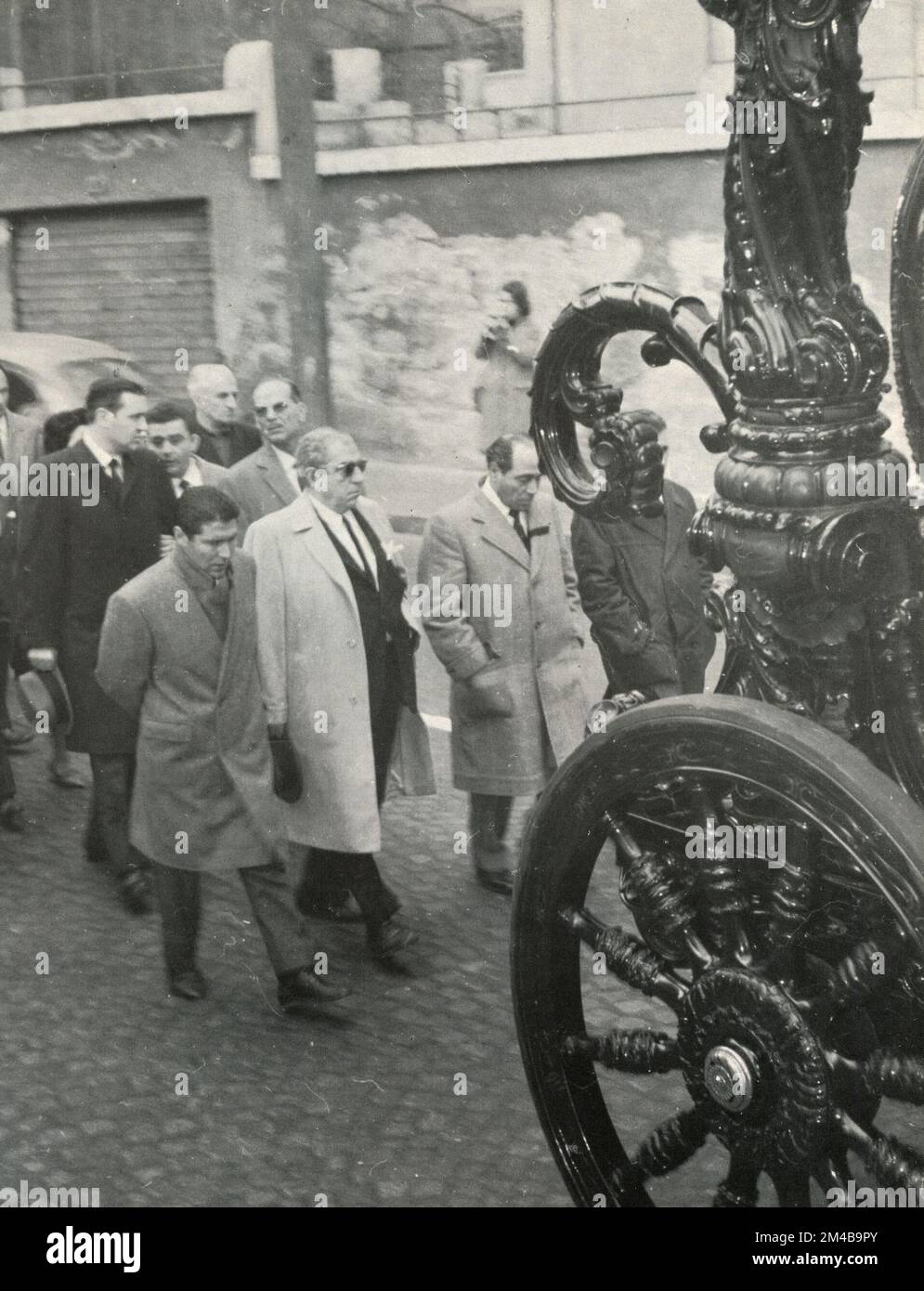 The funeral of Italian-born American gangster and mafia mobster ...