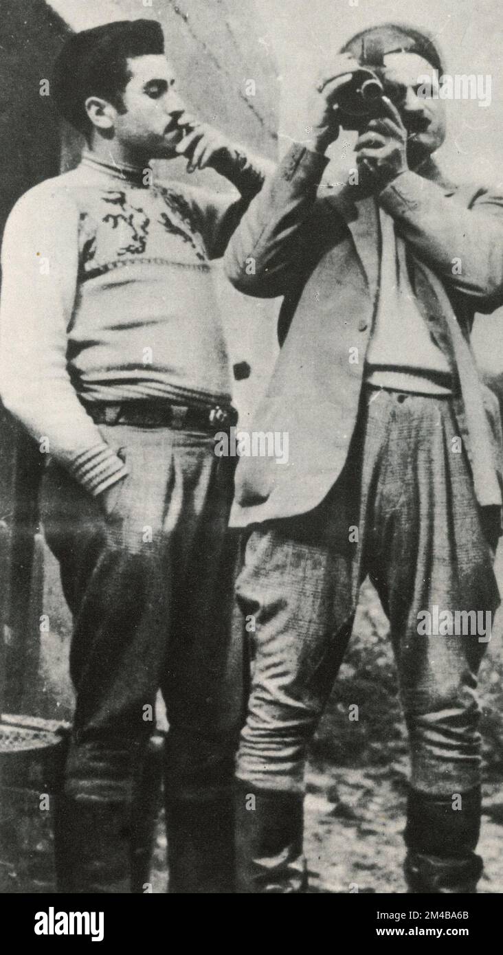 Italian bandits Salvatore Giuliano (right) and his lieutenant Gaspare ...