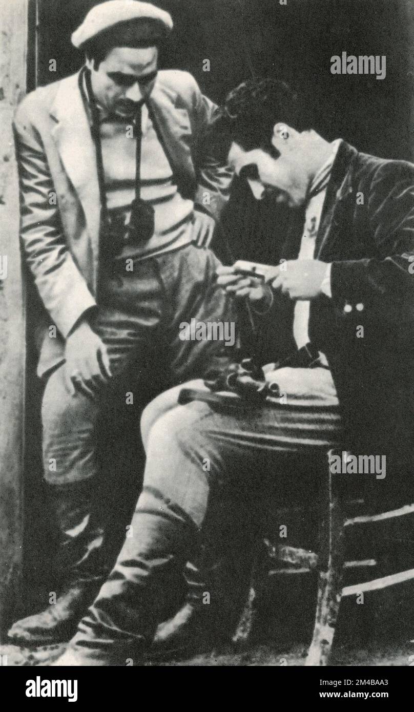 Italian bandits Salvatore Giuliano (left) and his lieutenant Gaspare ...