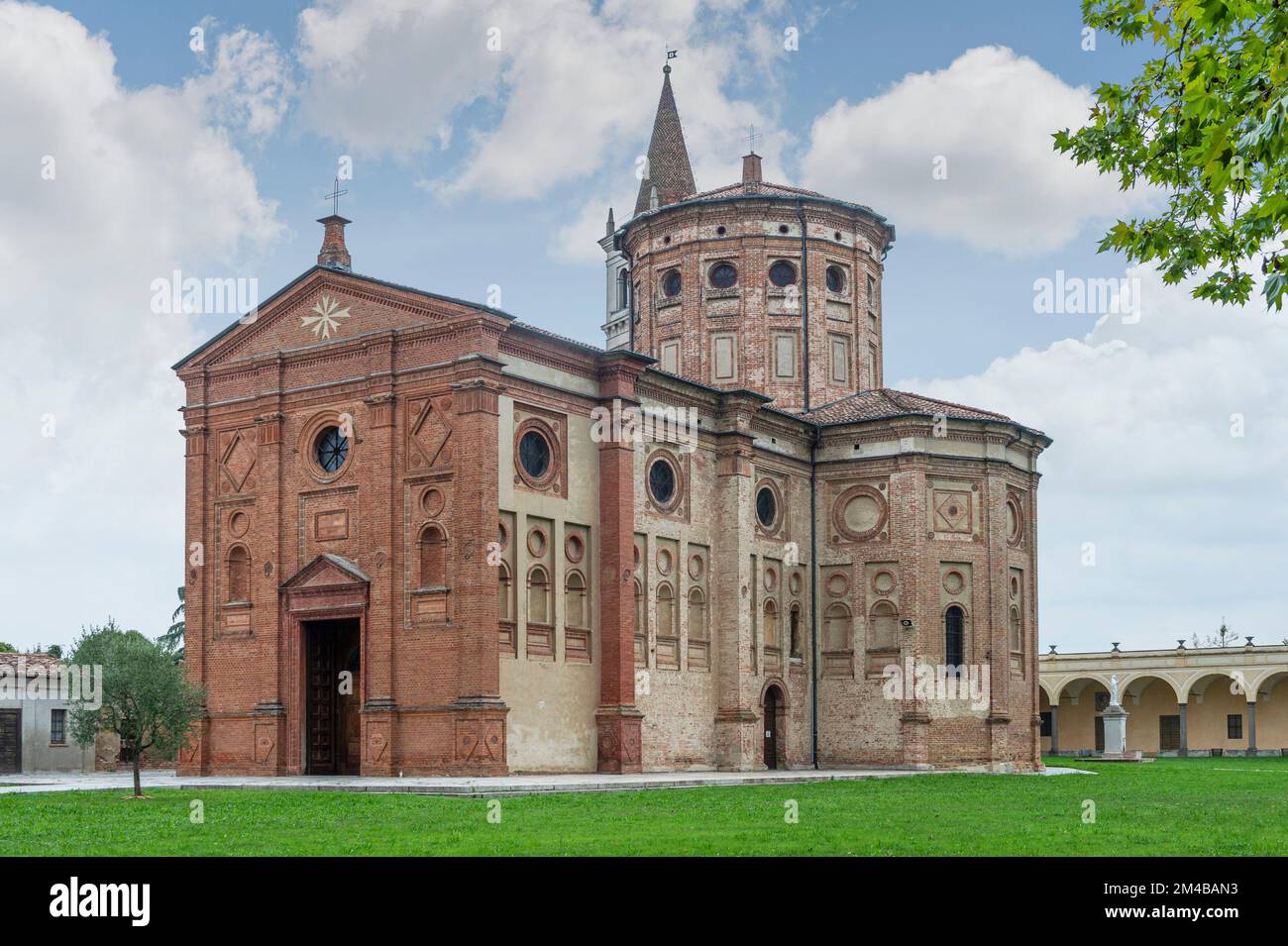 beata vergine della misericordia sanctuary, castelleone, italy Stock ...