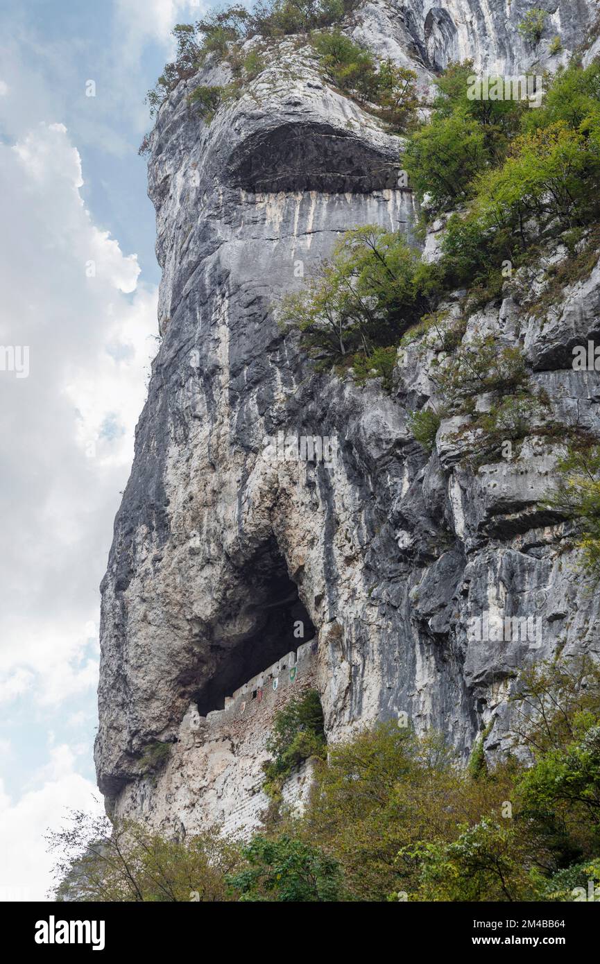 Butisone Covolo it is an ancient medieval fortification built inside a ...