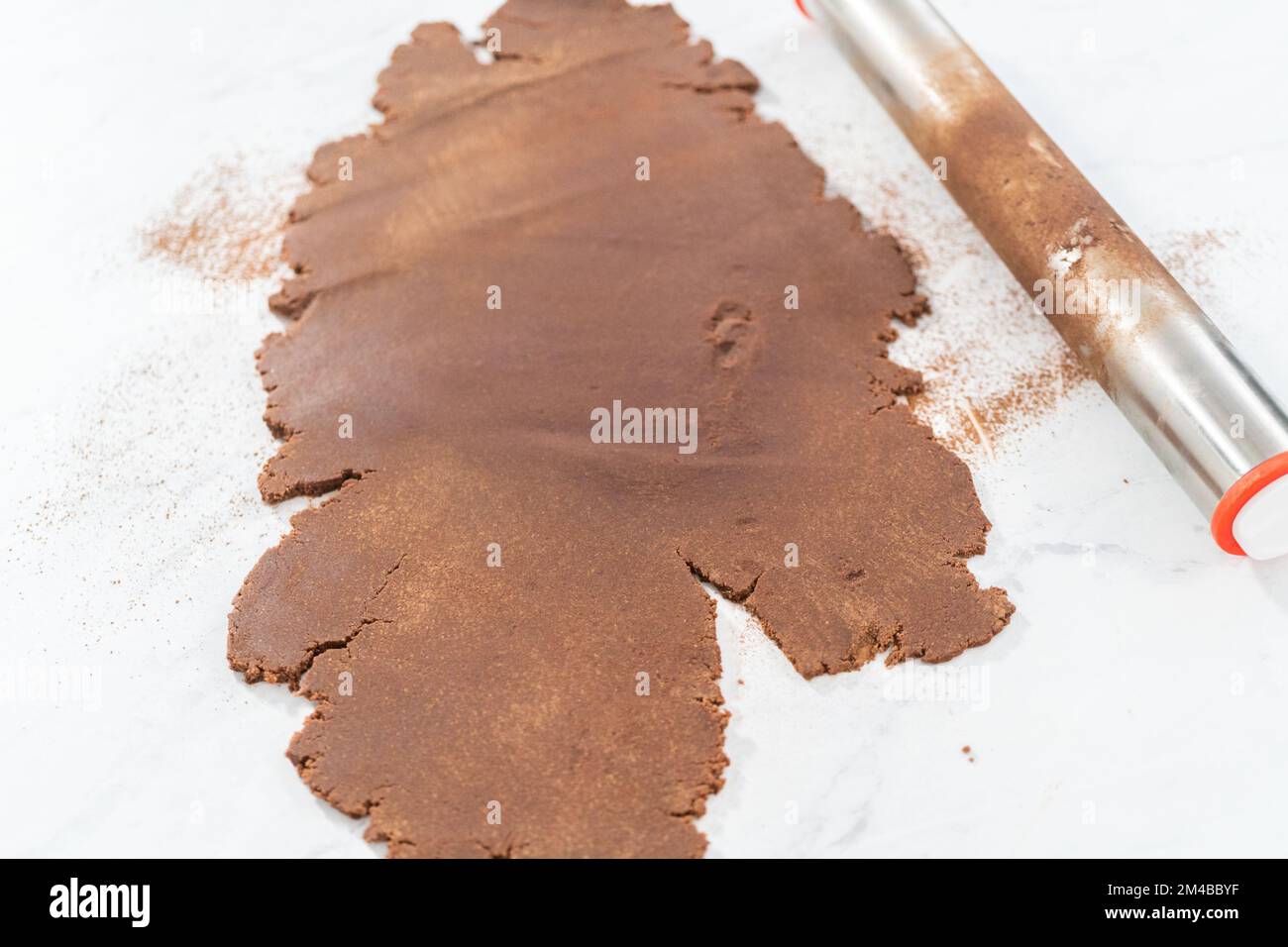 Roller chocolate dessert hi-res stock photography and images - Alamy