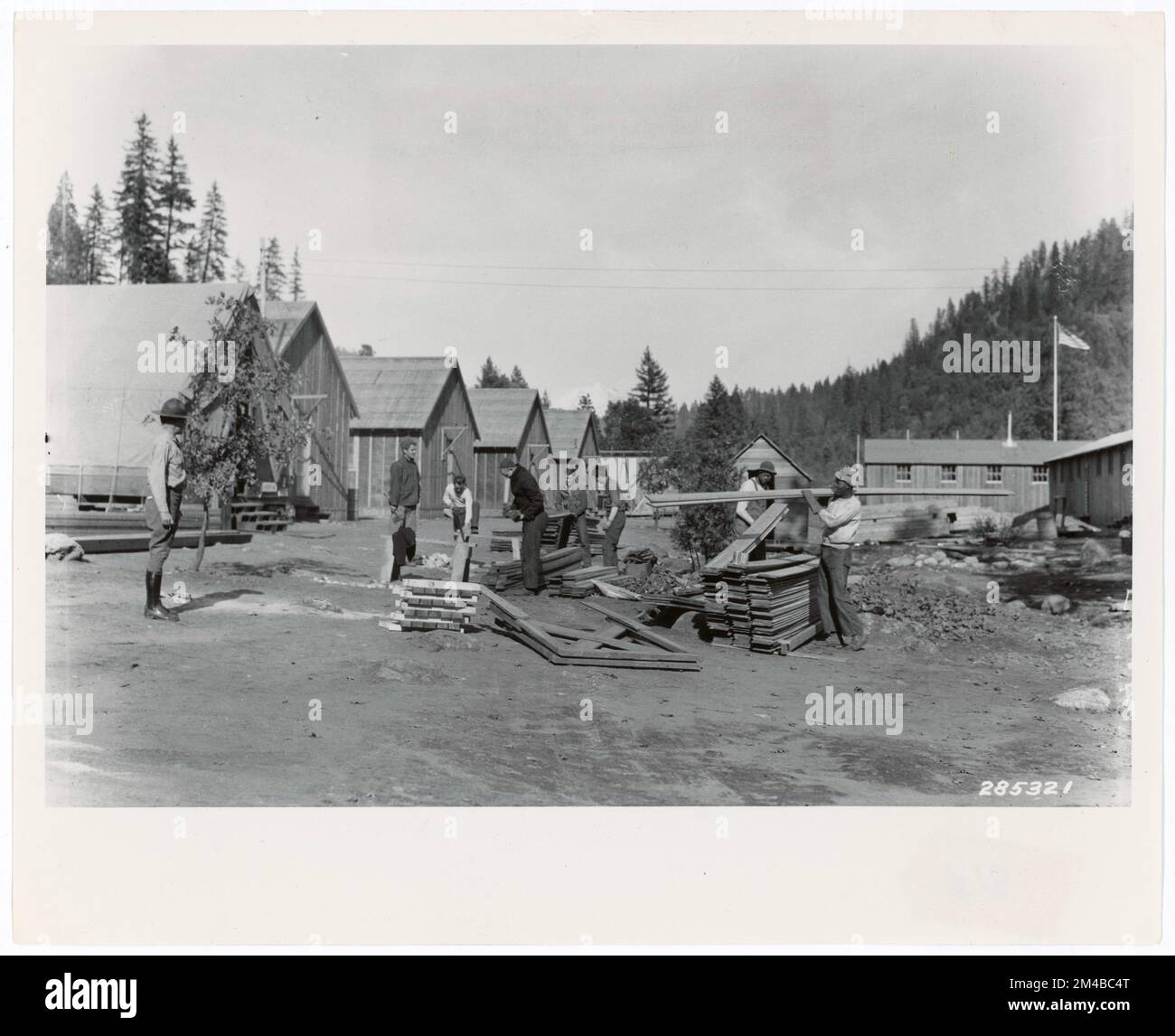 Civilian Conservation Corps - Camps - California. Photographs Relating ...