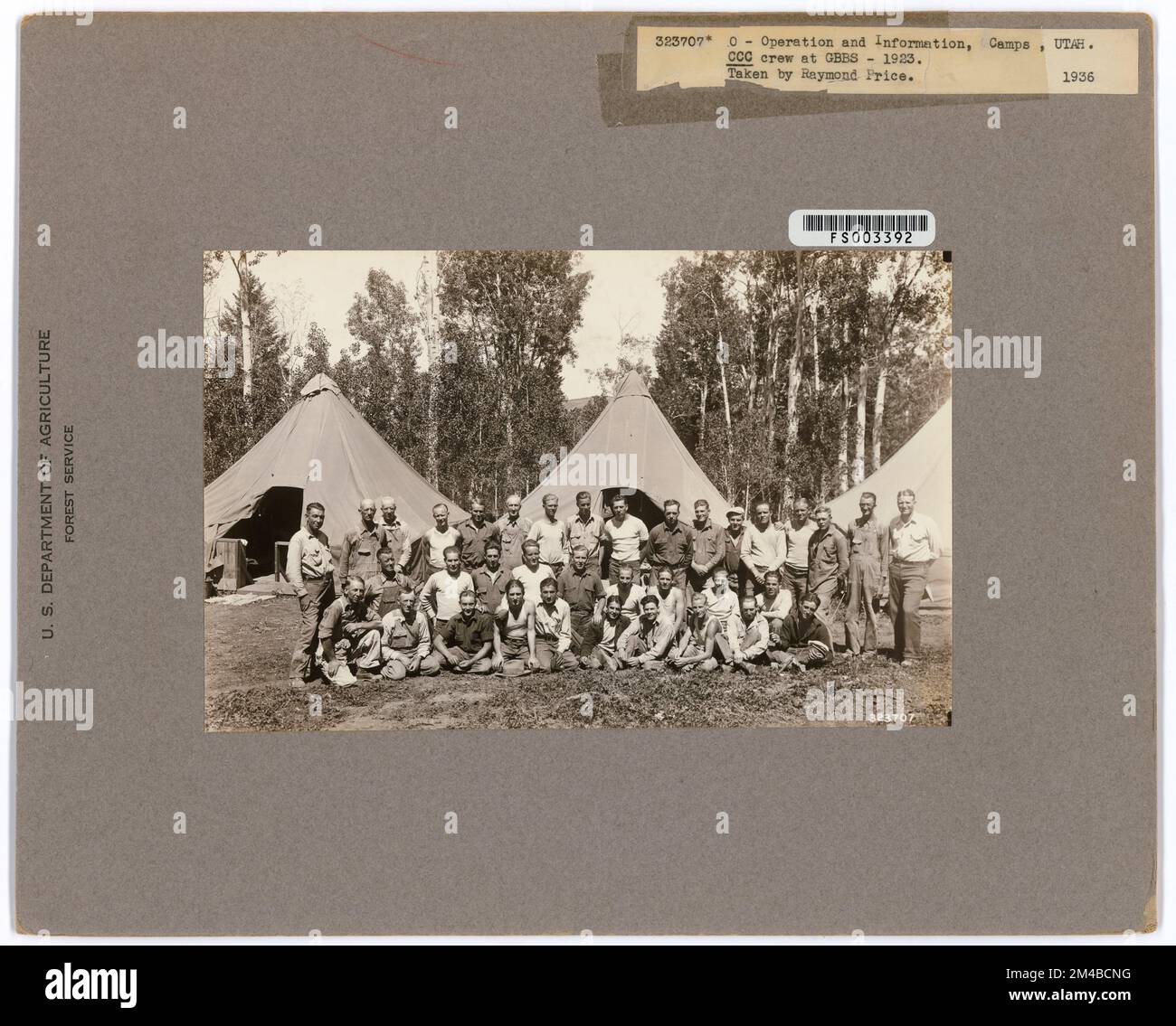 Civilian Conservation Corps - Camps - Utah. Photographs Relating to ...