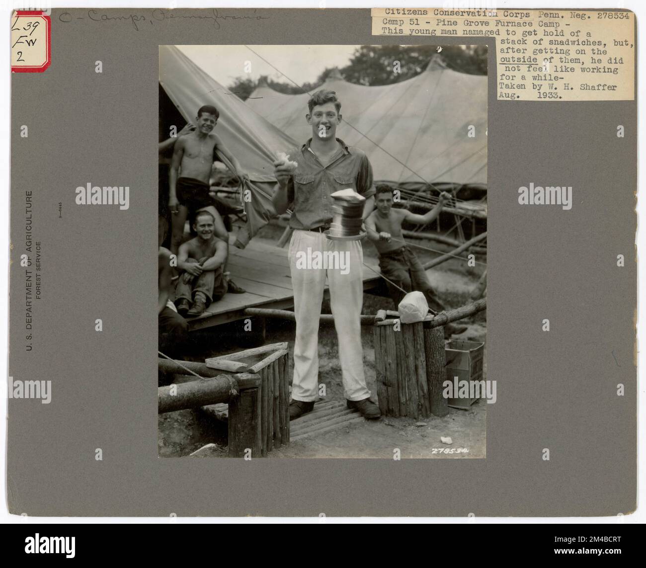 Civilian Conservation Corps - Camps - Pennsylvania. Photographs ...