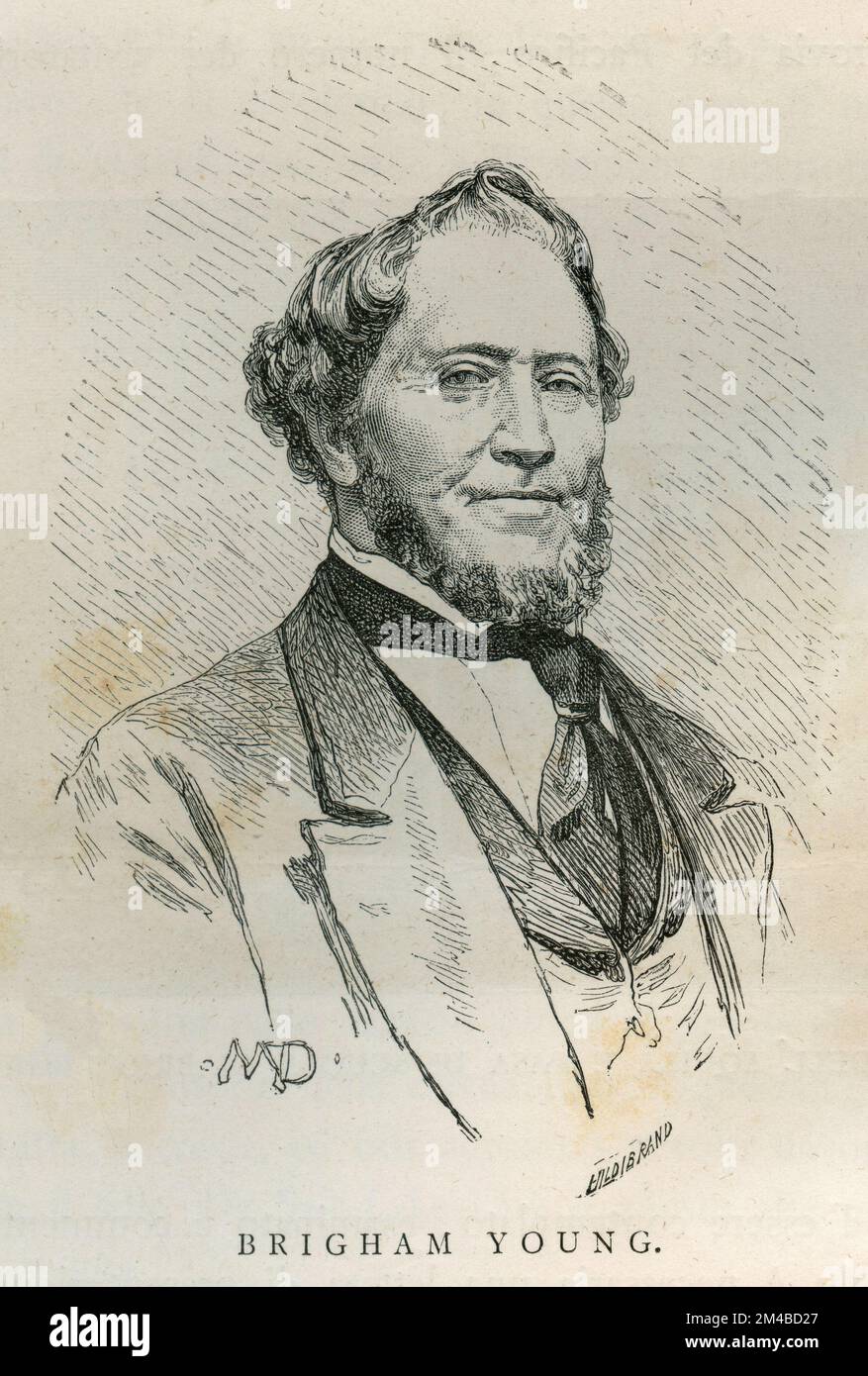 American religious leader, politician and Governor of Utah territory ...