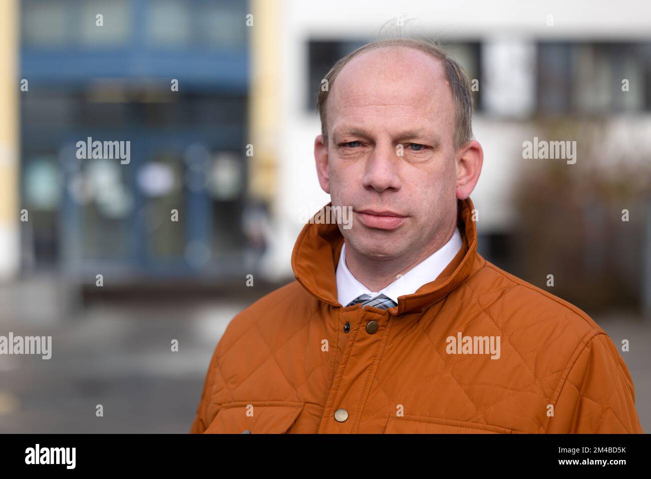 Suhl, Germany. 20th Dec, 2022. Alexander Theus, head of the EAEen of ...