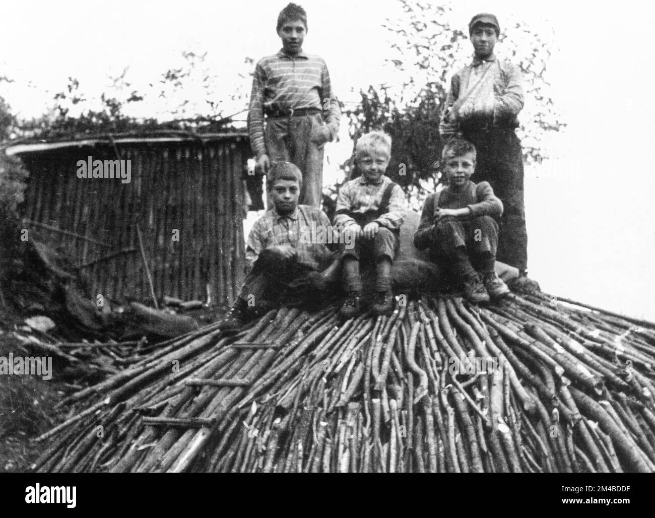 coalmen, bondone, italy Stock Photo - Alamy