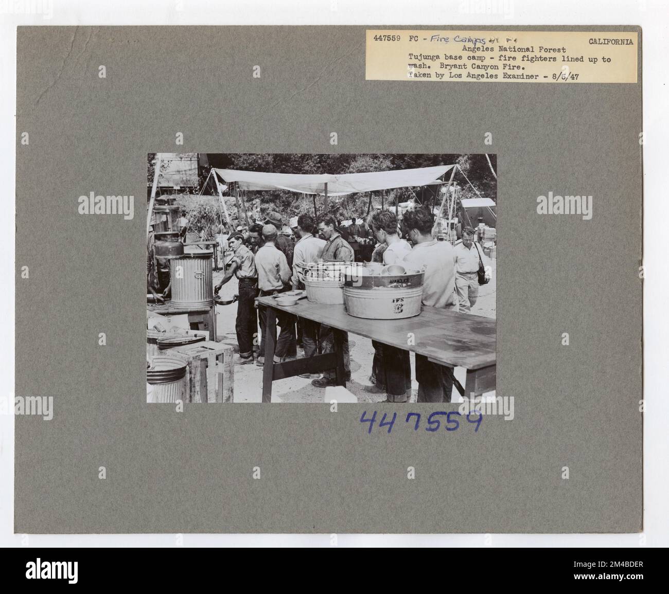 Forest Fire Camps - California. Photographs Relating to National ...
