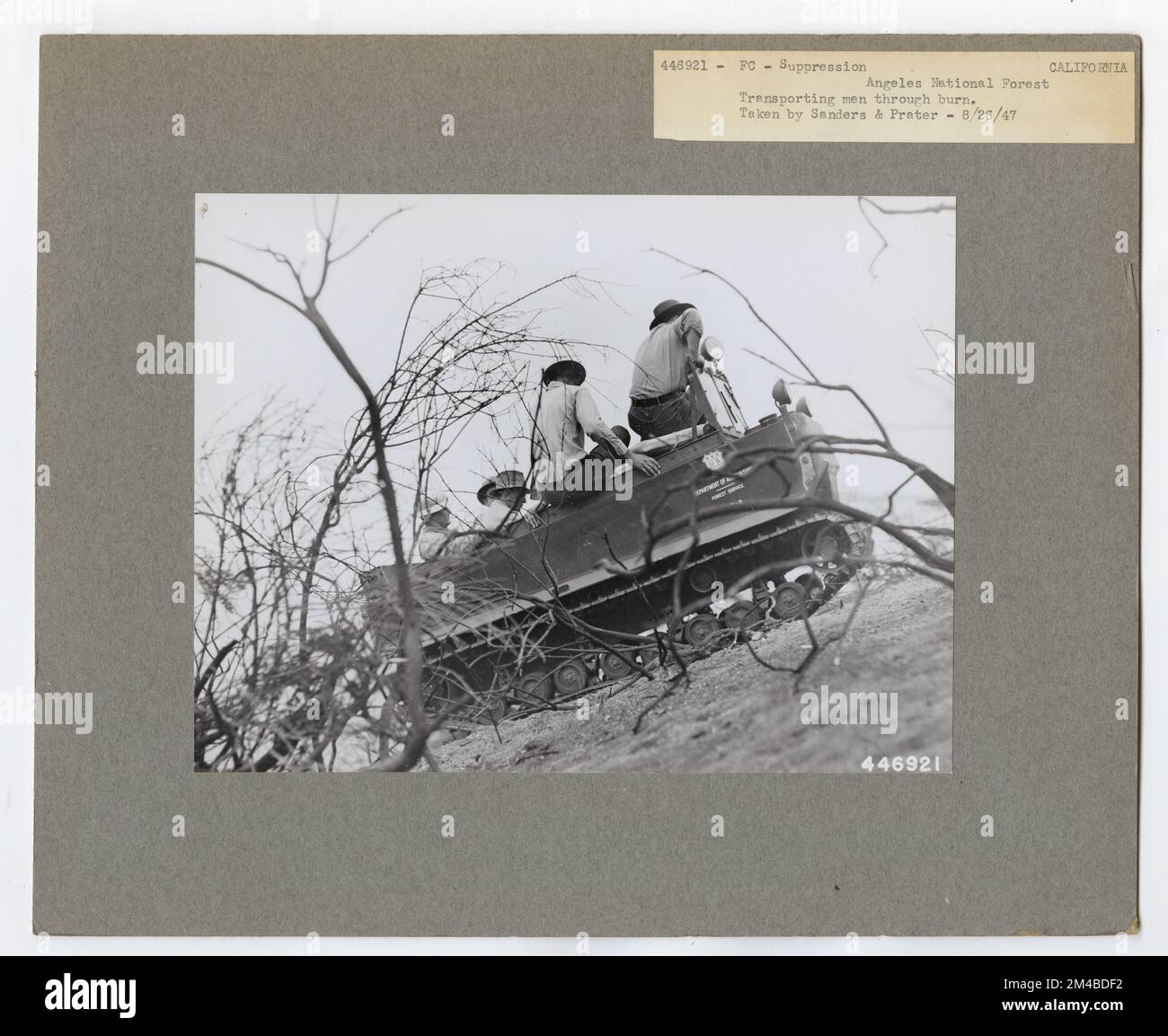 Transportation to Fires - California. Photographs Relating to National ...