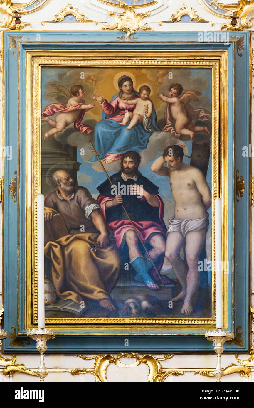 St rocco painting hi-res stock photography and images - Alamy