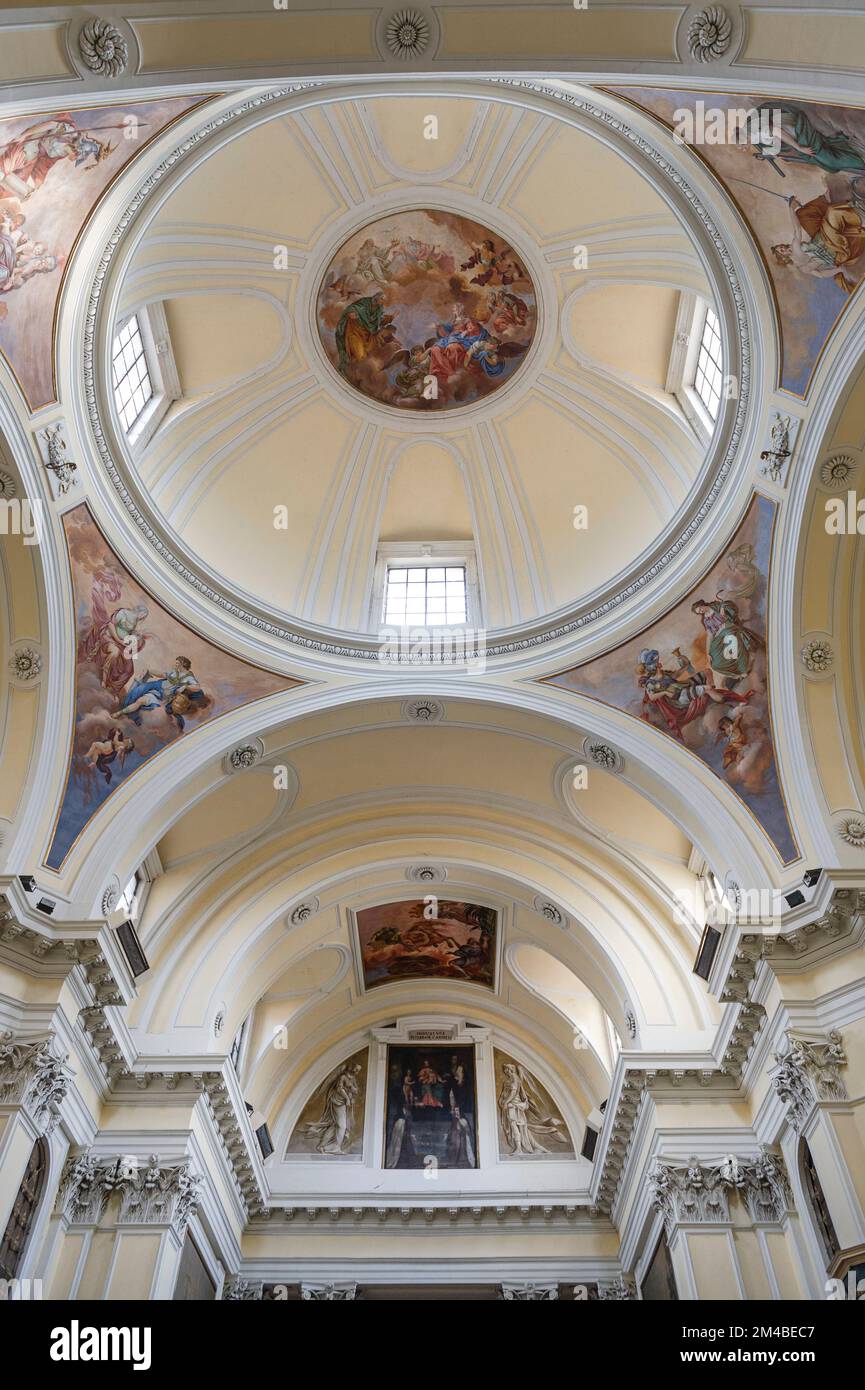 sant'anna church, albino, italy Stock Photo - Alamy